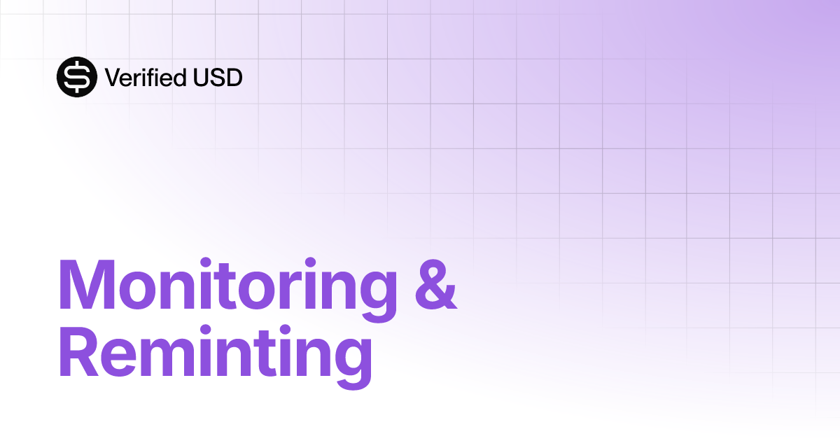 Monitoring & Reminting | USDV